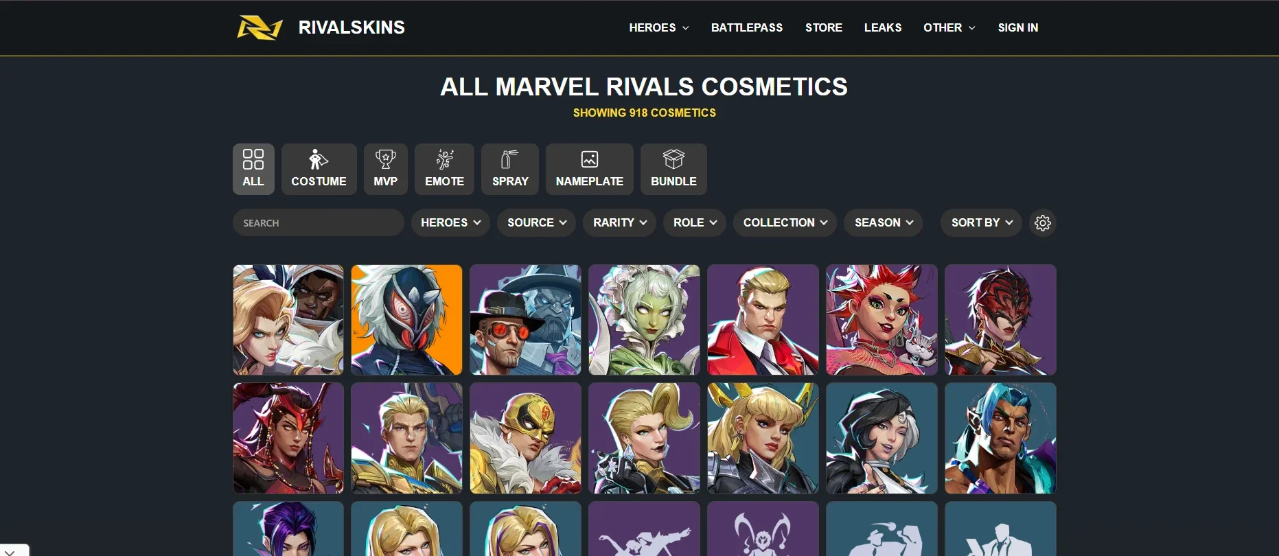 RivalSkins.com Review ⇒ Get Marvel Skins & Bundles Now!
