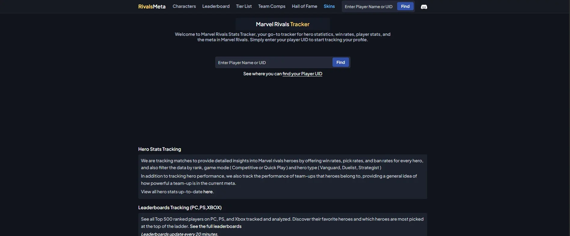 RivalsMeta.com ⇒ Stats, Tips & Insights ⇒ Read Review