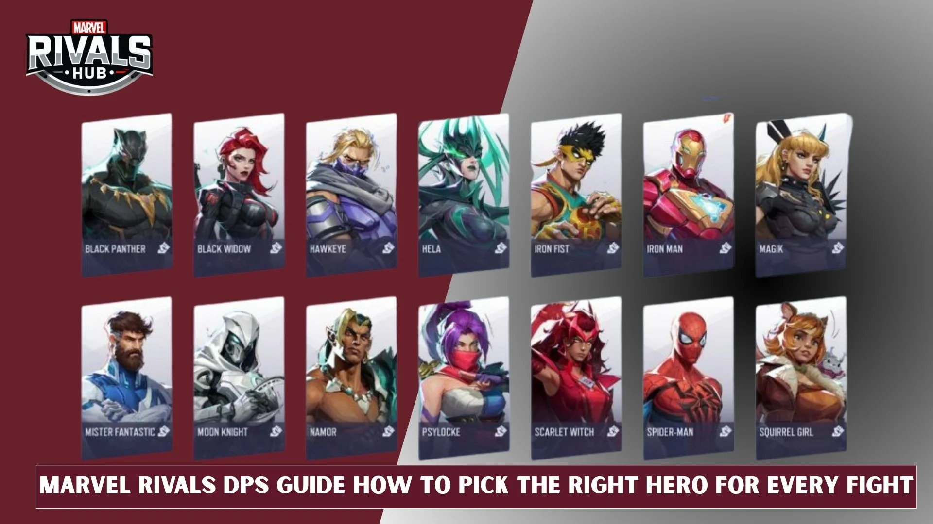 Marvel rivals DPS guide how to pick the right hero for every fight ⇒ ...