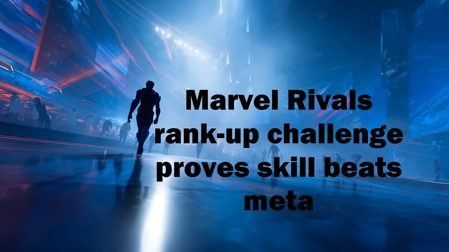 Marvel Rivals rank-up challenge proves skill beats meta ⇒ MarvelRivalsHub