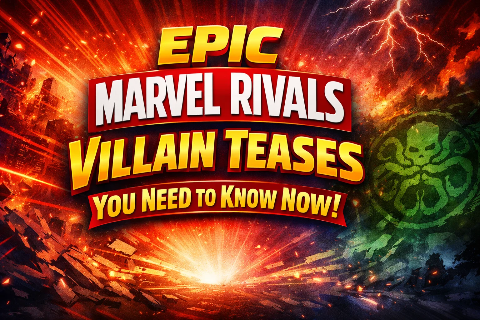 Epic Marvel Rivals Villain Teases You Need to Know Now! ⇒ MarvelRivalsHub